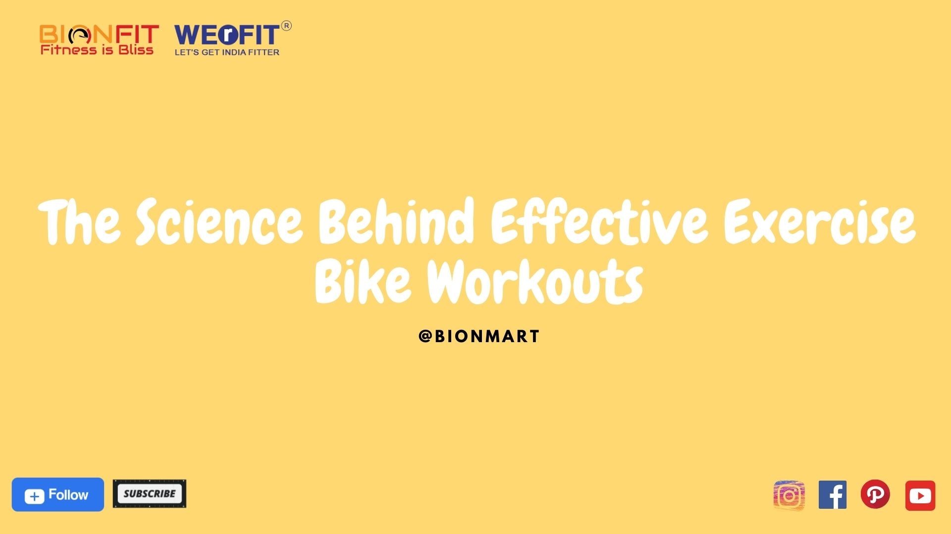 Effective Exercise Bike Workouts: The Science Behind - Bionmart