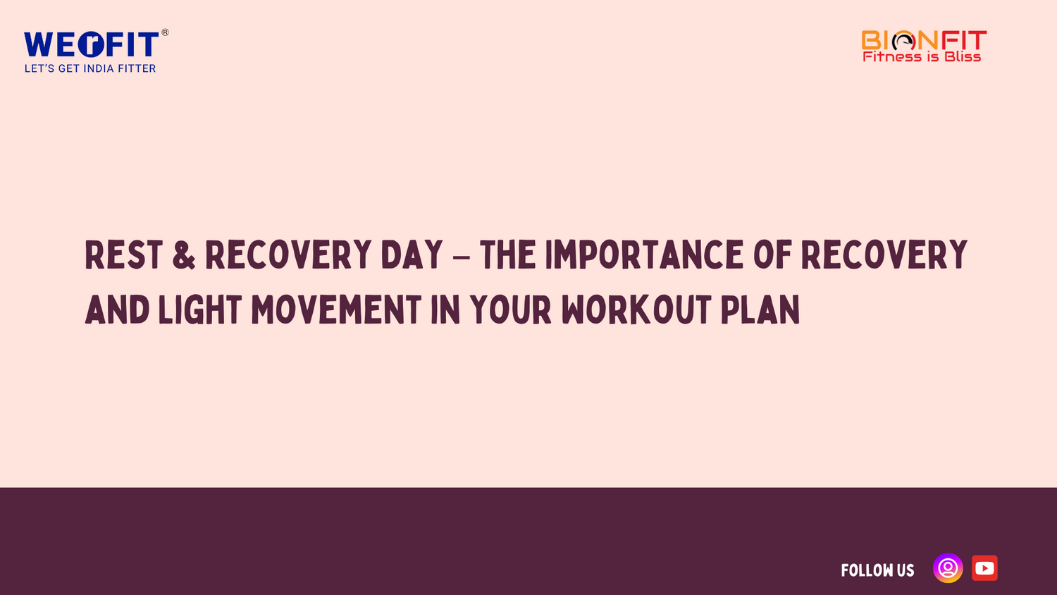 Rest & Recovery Day – The Importance of Recovery and Light Movement in ...